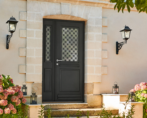 Porte d'entrée aluminium - Collection Prestige - K•LINE