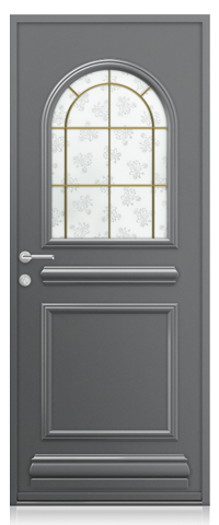 Porte d'entrée aluminium - Collection Prestige - K•LINE