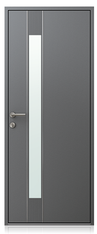 Porte d'entrée aluminium - Collection Surface - K•LINE