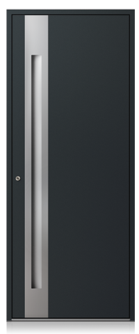 Porte d'entrée aluminium - Collection Surface - K•LINE